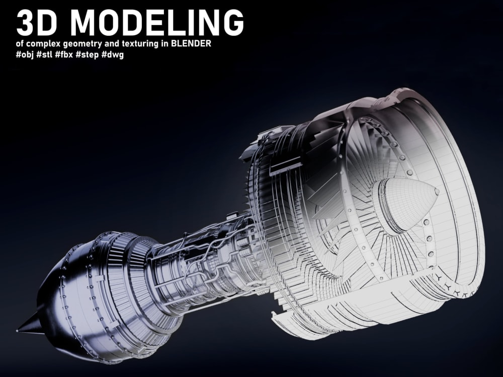 Complex 3d models and renders for your presentations and for 3d ...