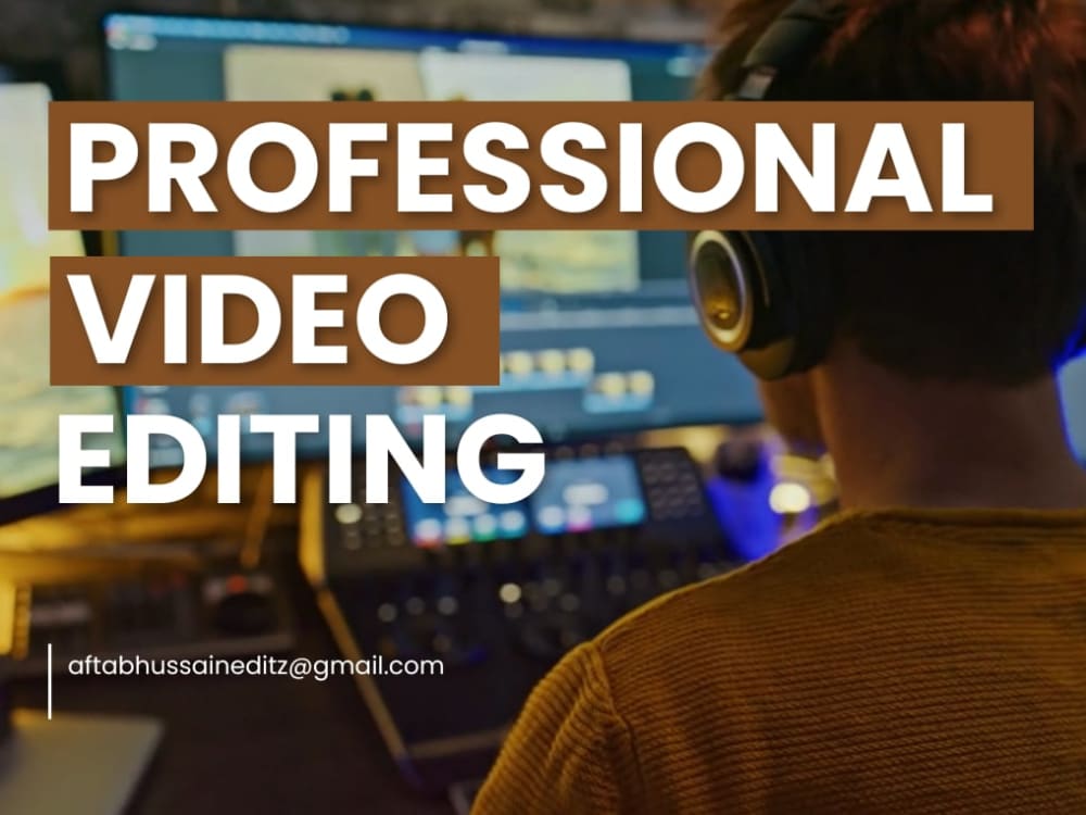 A professional and perfect video editing for your youtube Channel | Upwork