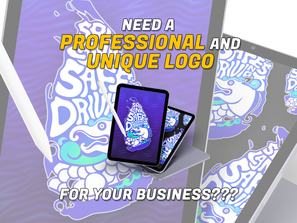 A professional unique logo design for your business or brand | Upwork