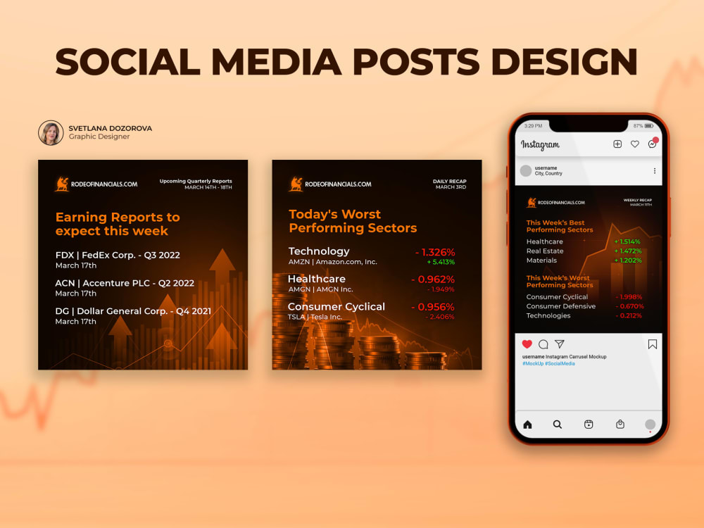 Premium quality social media posts design | Upwork