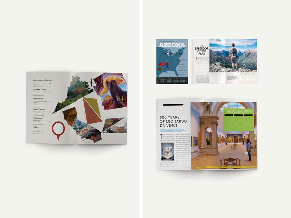 A print and digital magazine/catalog | Upwork