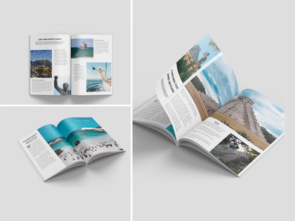 A print and digital magazine/catalog | Upwork