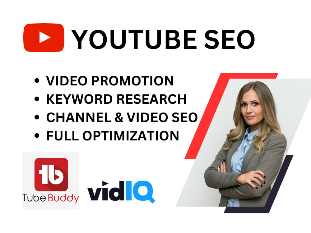 Youtube channel and video SEO for better ranking | Upwork