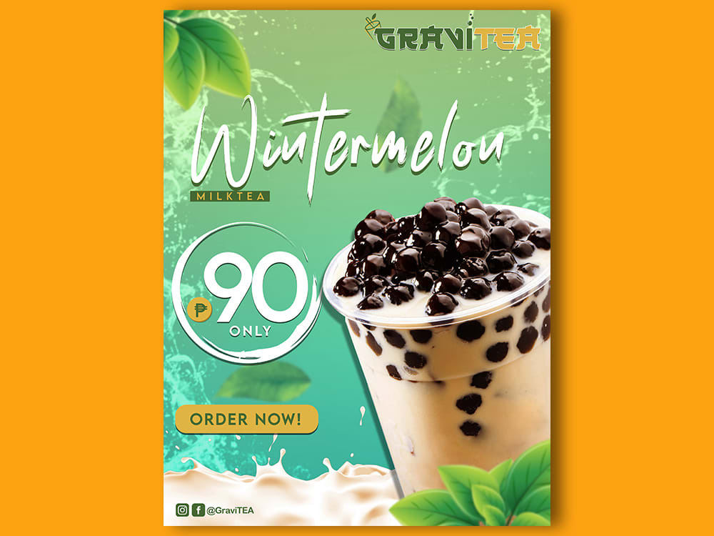 An eye catchy food business poster | Upwork