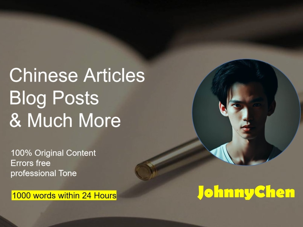 English to Chinese translation, editing, proofreading and article ...