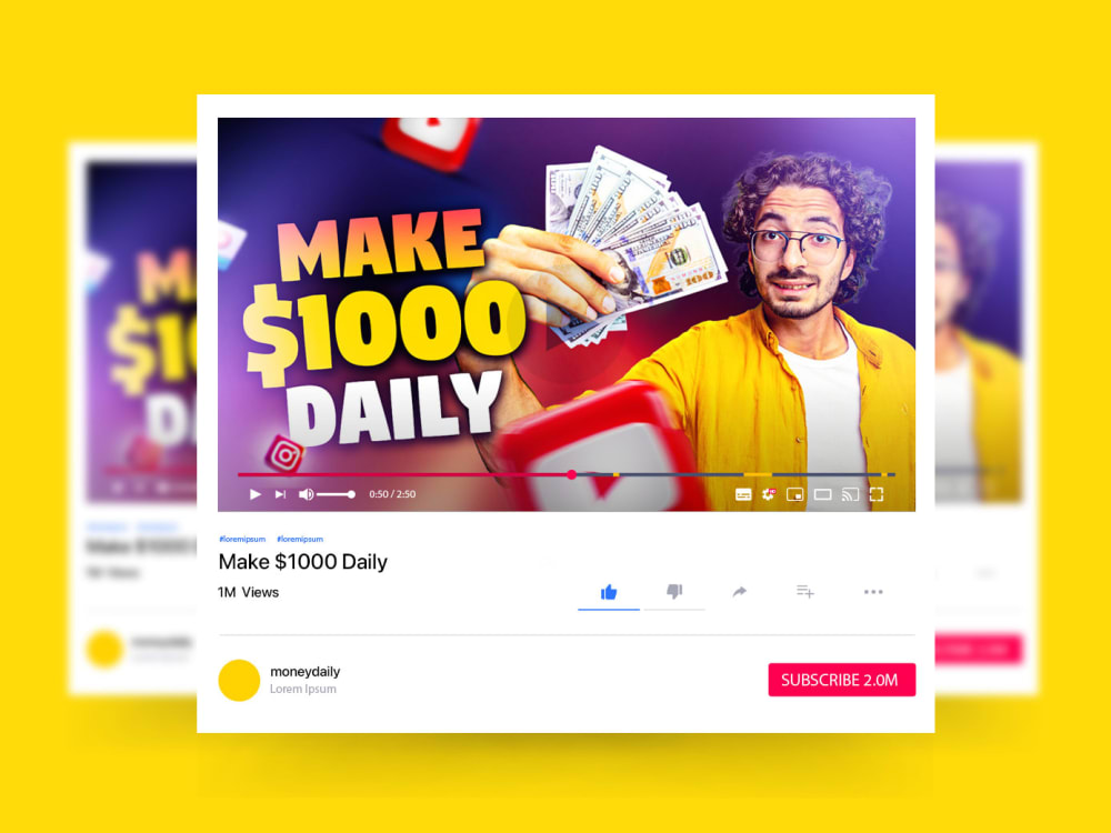 Attention-Grabbing YouTube Thumbnail Designs | Upwork