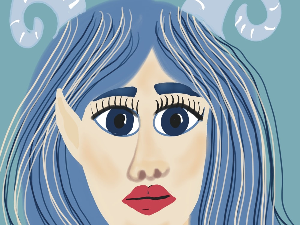 A fancy fantasy Character Portrait Design. | Upwork