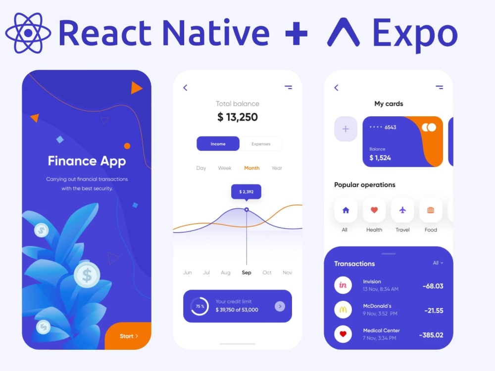 Custom Android mobile app development using react native | Upwork
