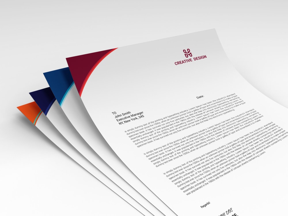 A Stunning Crafted Letterhead Design for a Lasting Impression | Upwork