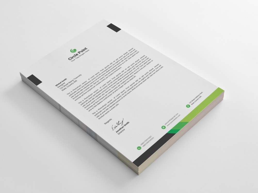 A Stunning Crafted Letterhead Design for a Lasting Impression | Upwork