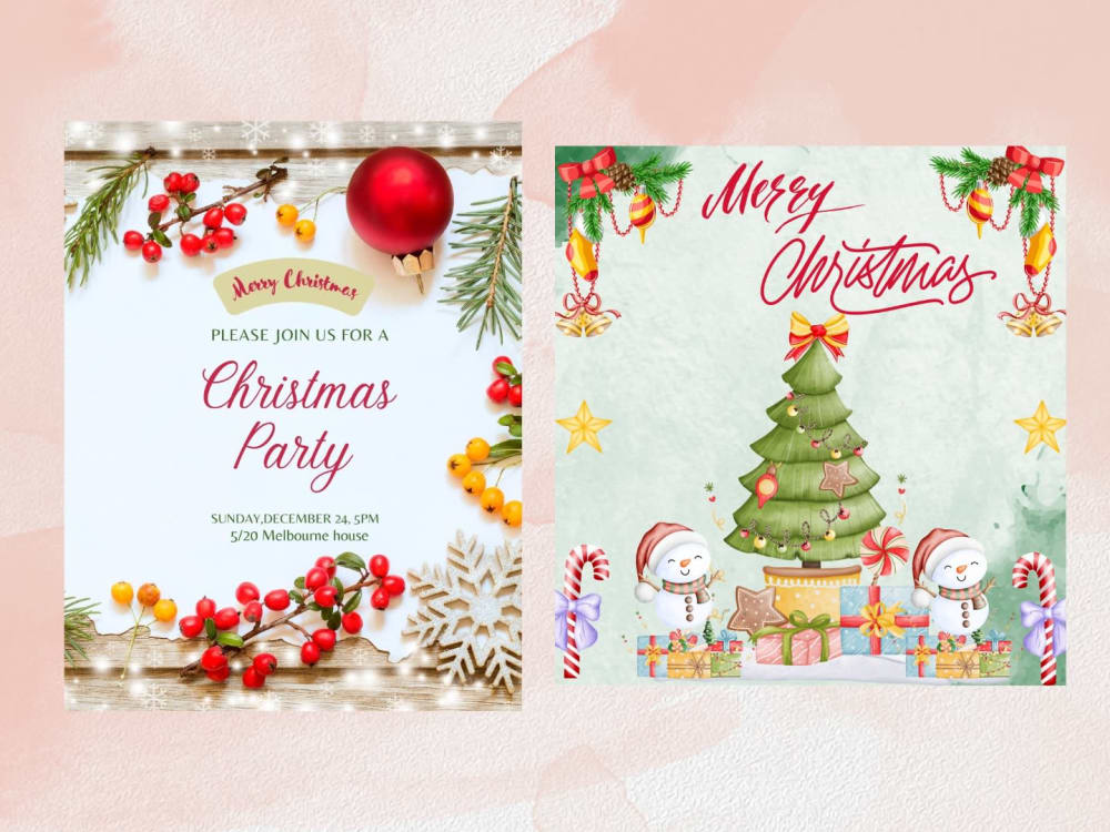 Stunning,elegant invitation cards,posters,banners for any event | Upwork