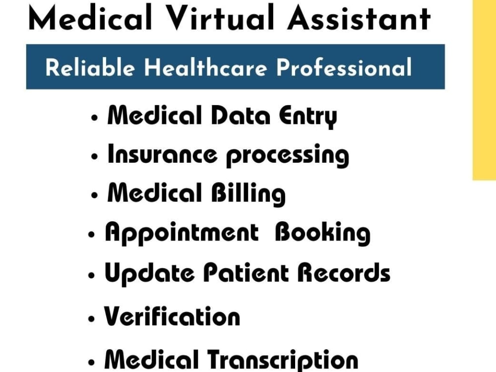 A professional medical virtual assistant for streamlined admin support ...