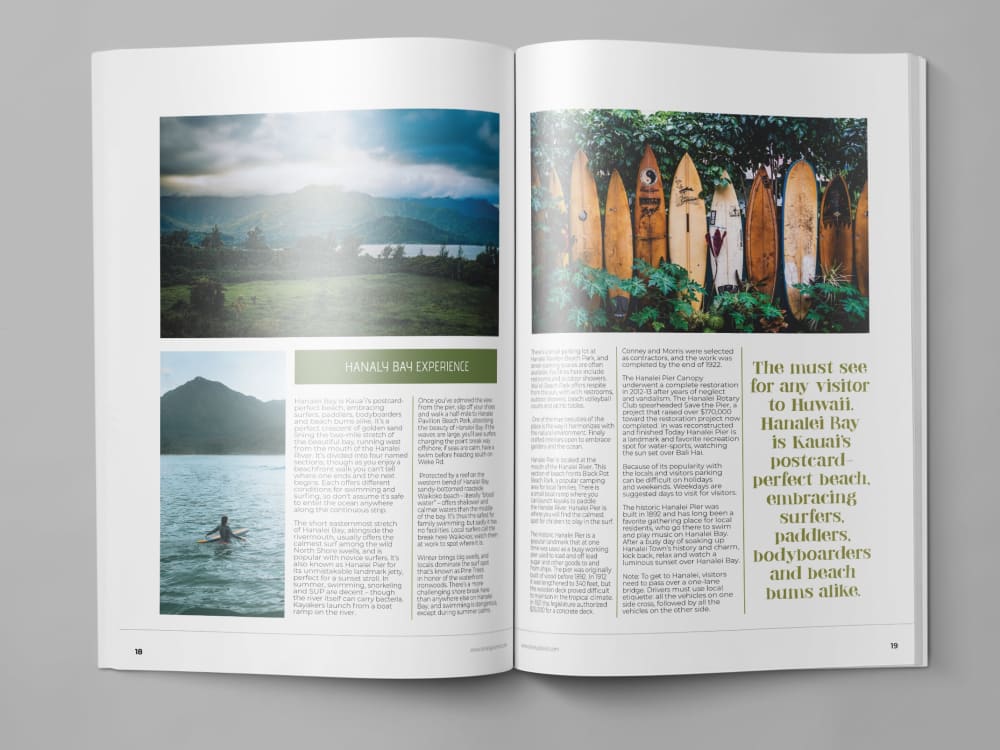 A magazine/editorial layout design to showcase your content. | Upwork