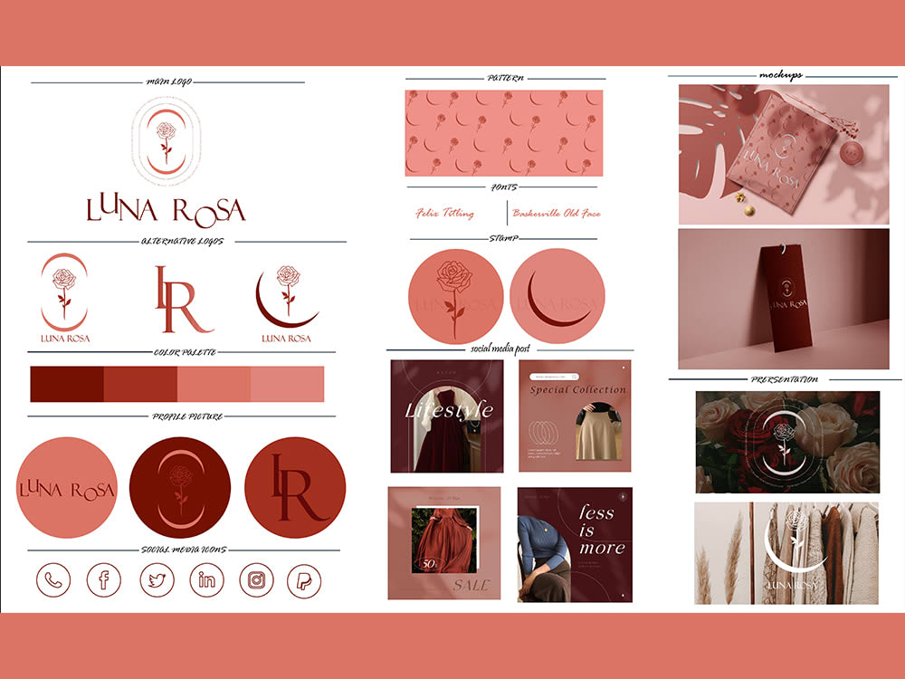 Professional and modern brand identity kit design | Upwork