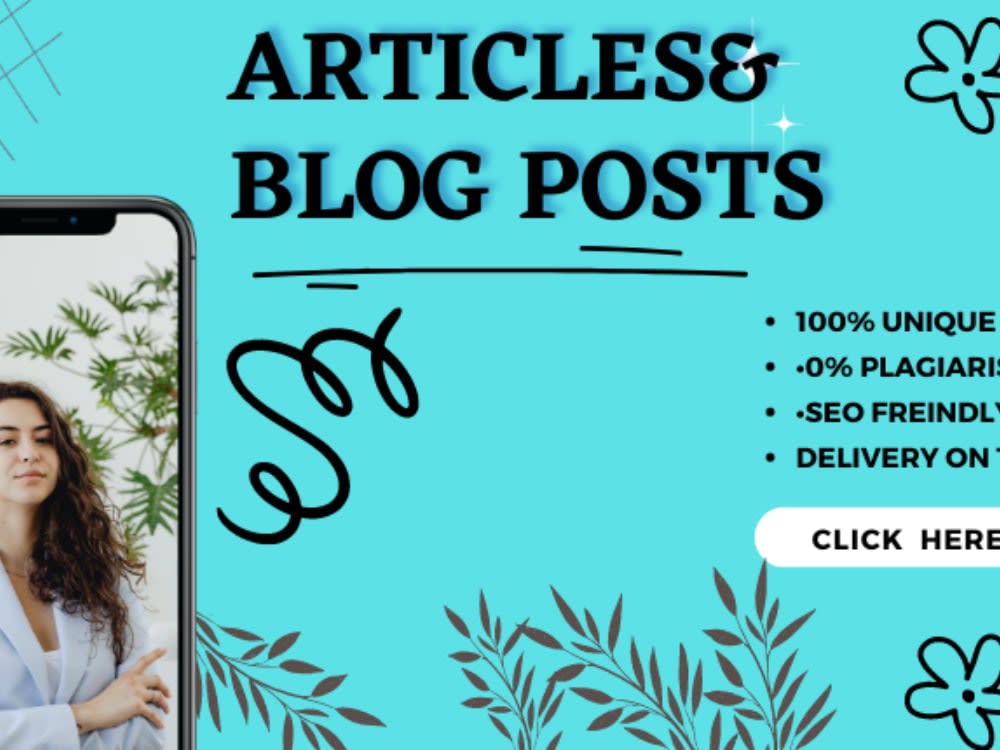 Creative writing for your website or blog | Upwork