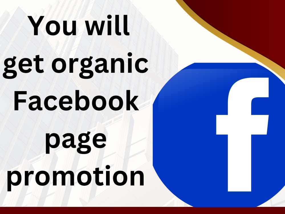 Organic Facebook page promotion | Upwork