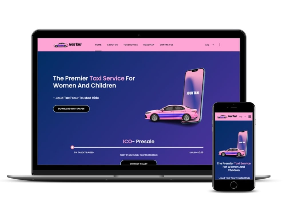 A Modern And Responsive Website Using Reactredux Htmlcss And Javascript Upwork