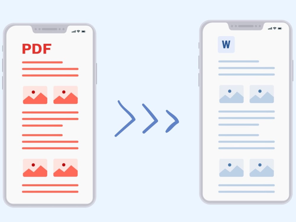 Simple retyping of documents (pdf to word) | Upwork