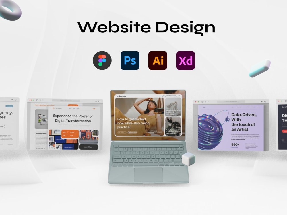High Conversion Website UI/UX design | Upwork