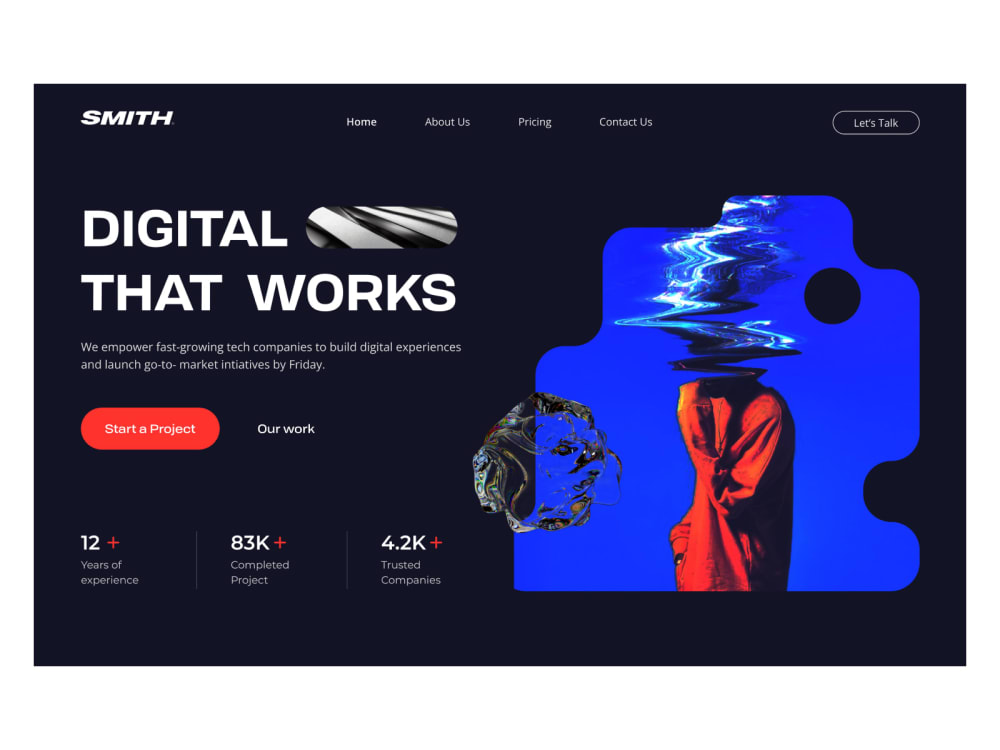 High Conversion Website UI/UX design | Upwork