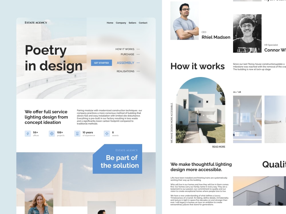 High Conversion Website UI/UX design | Upwork