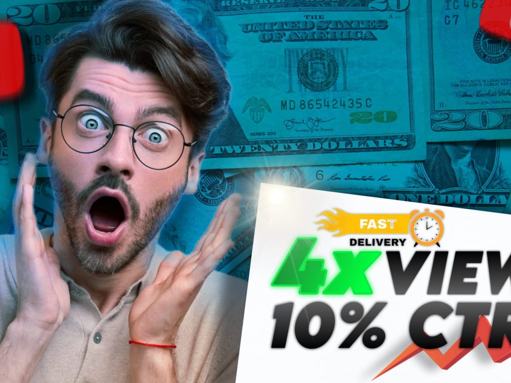 Attractive and CTR booster YouTube thumbnail | Upwork