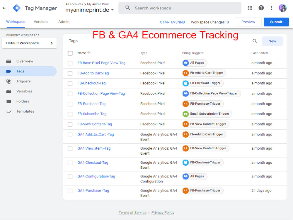 Facebook pixel conversion API, (CAPI), GA4 server-side tracking with GTM | Upwork