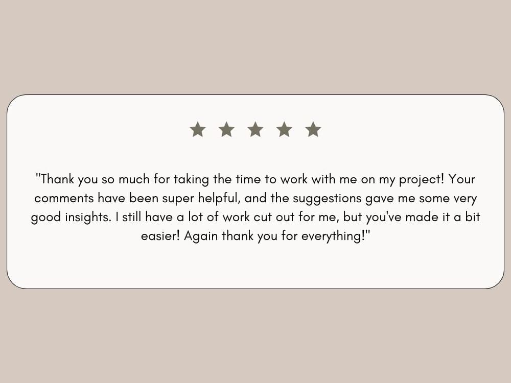 A detailed beta reader report | Upwork