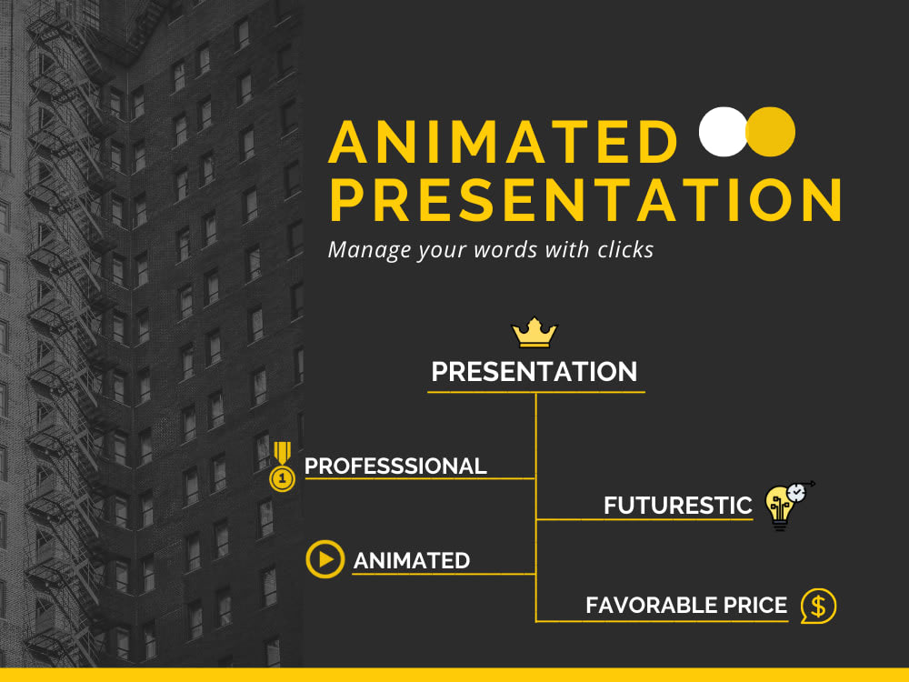 An animated presentation that correctly explains your work | Powerpoint ...