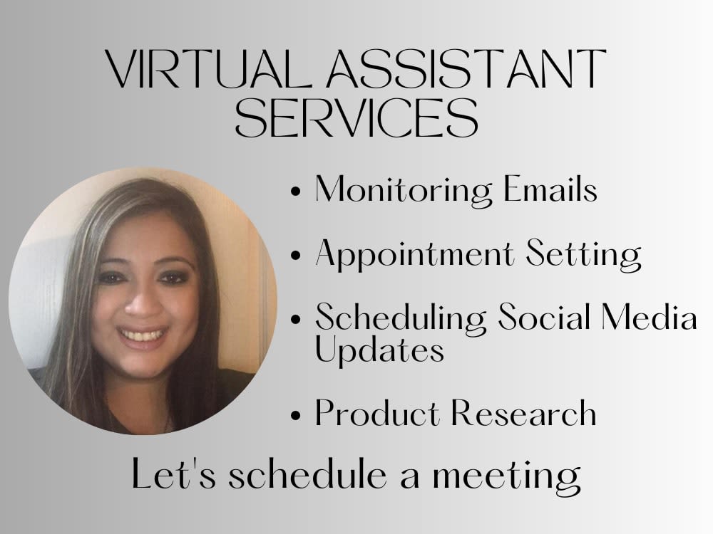 A Virtual Assistant for Admin Support work | Upwork
