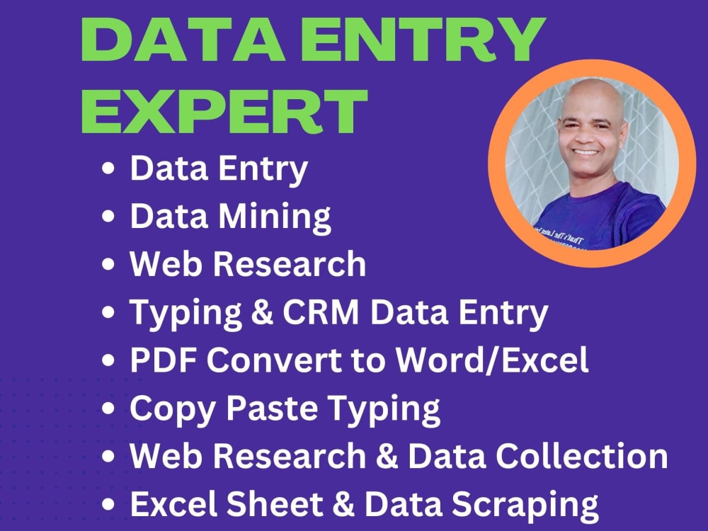 Data Entry, Data Mining, Copy Paste, Data Scraping and Web Research | Upwork