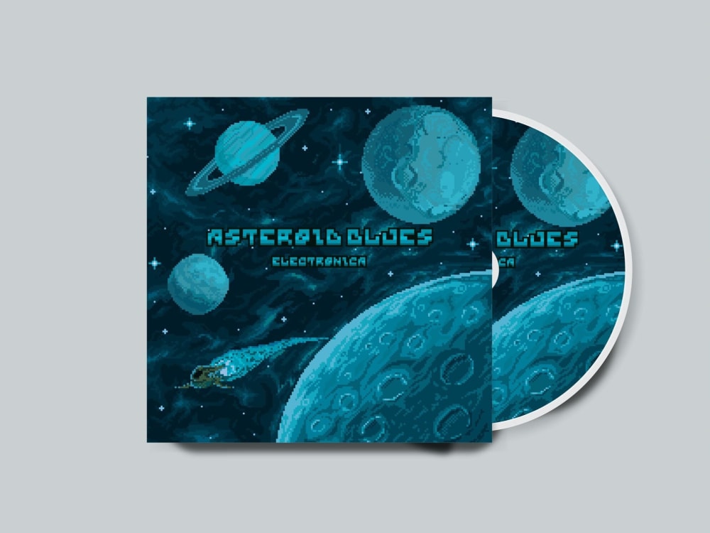 Premium pixel art album cover for your project | Upwork