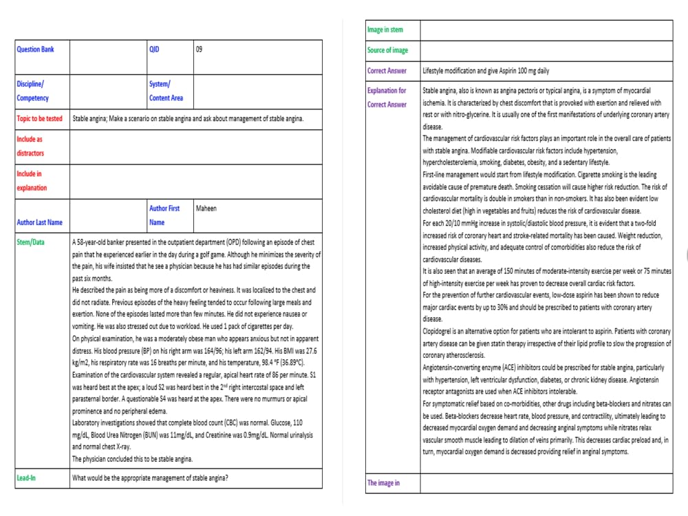 Medical MCQs and questions with explanations | Upwork