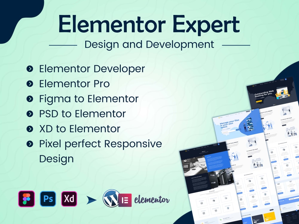 Expert Elementor Developer | Figma to Elementor Pro | WordPress Elementor | Upwork
