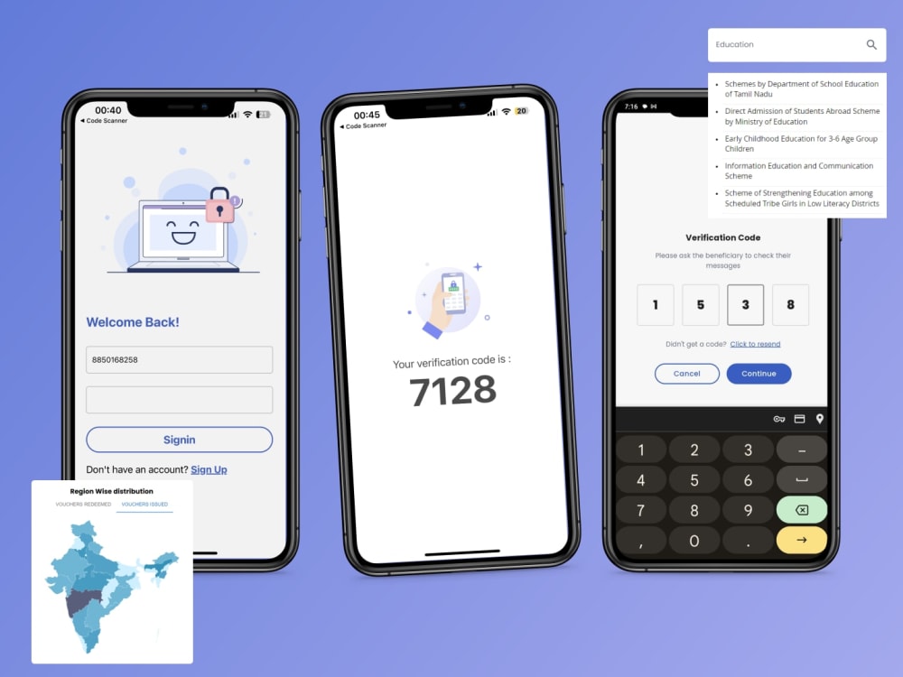 An intuitive web app design that's visually appealing and user-friendly ...