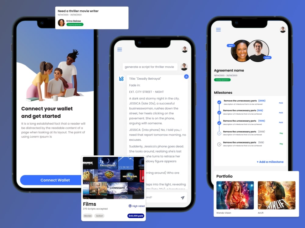 An intuitive web app design that's visually appealing and user-friendly. | Upwork