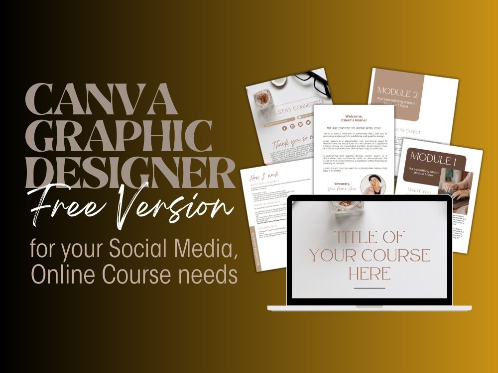 A branded Canva template from scratch | Upwork