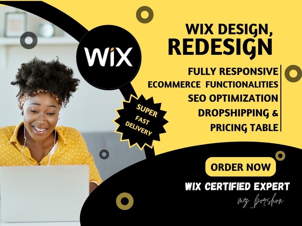 Fully responsive Wix website | Upwork