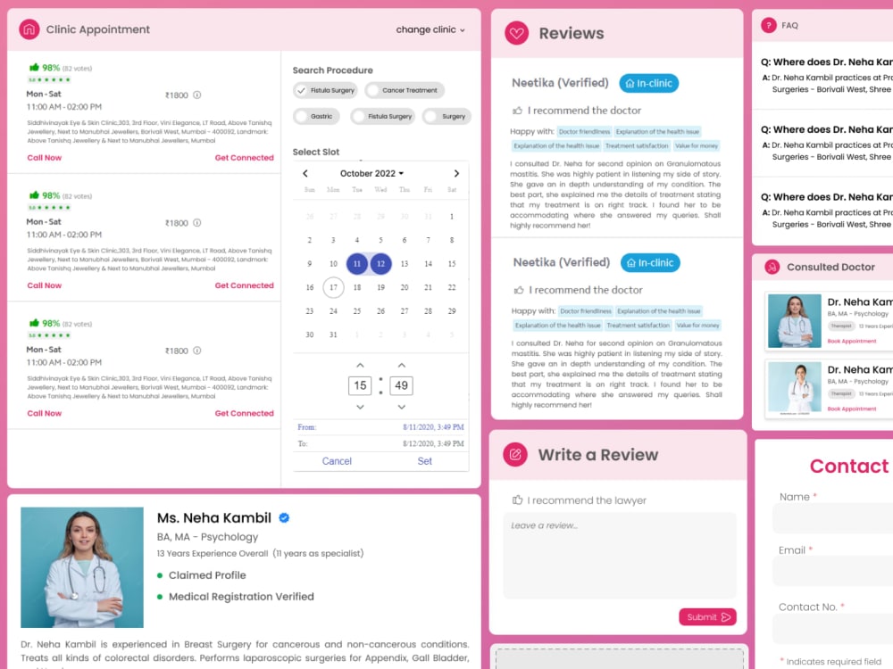 An intuitive web app design that's visually appealing and user-friendly ...
