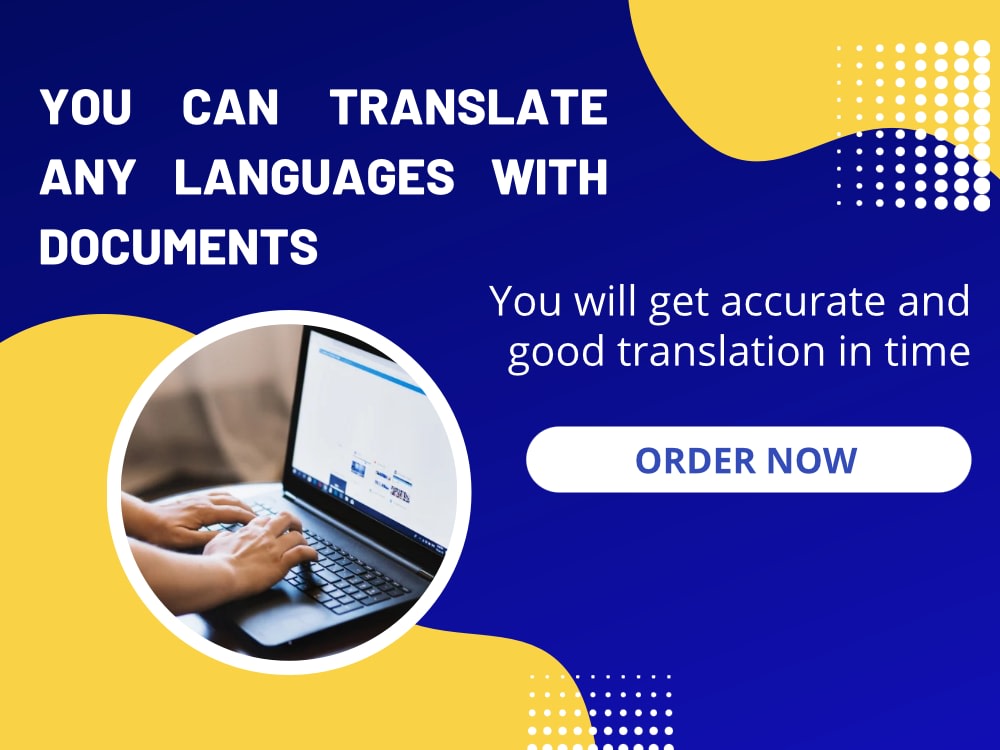 An accurate and good translation in time | Upwork