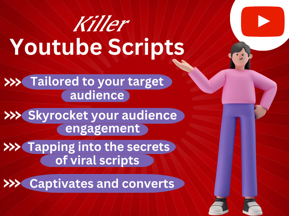 Killer Youtube script that drives explosive growth | Upwork