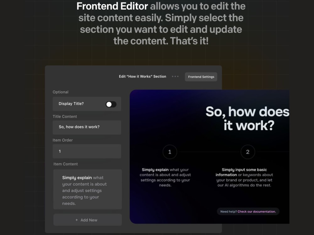 MagicAI - OpenAI Content, Text, Image, Chat, Code Generator as SaaS | Upwork