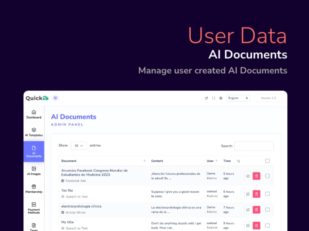 QuickAI OpenAI - ChatGPT - AI Writing Assistant and Content Creator as SaaS | Upwork