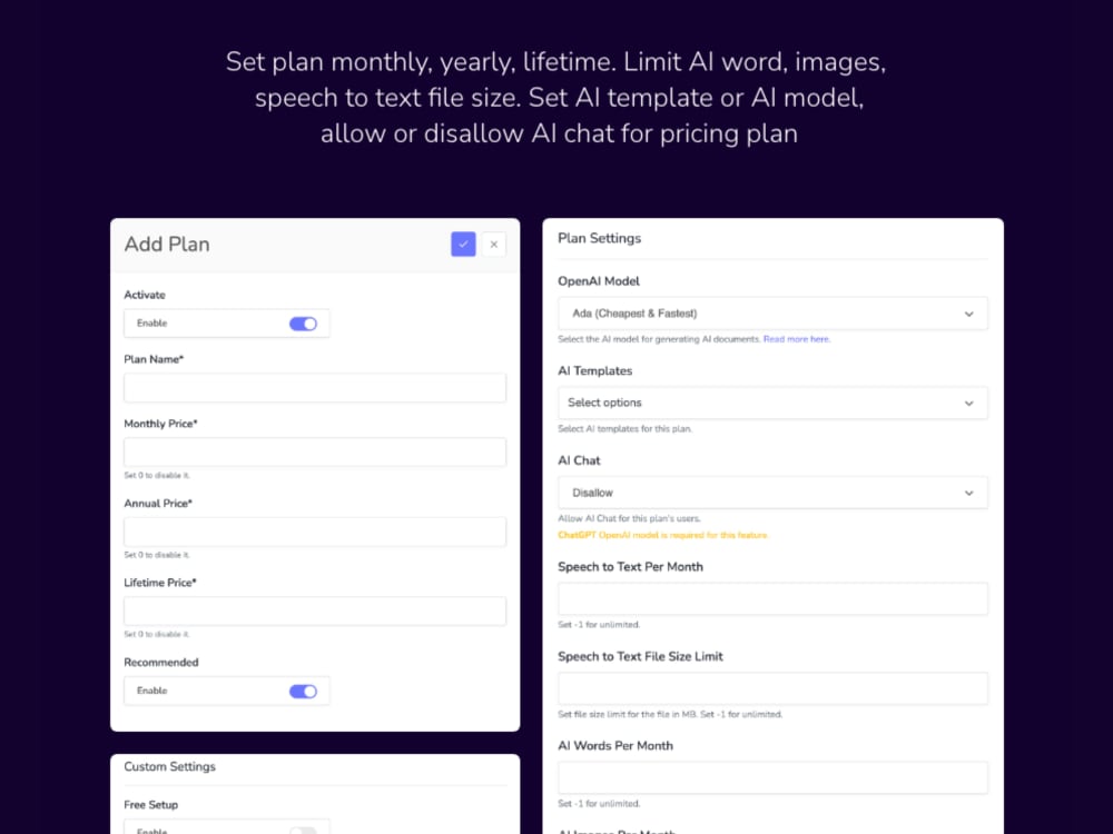 QuickAI OpenAI - ChatGPT - AI Writing Assistant and Content Creator as SaaS | Upwork