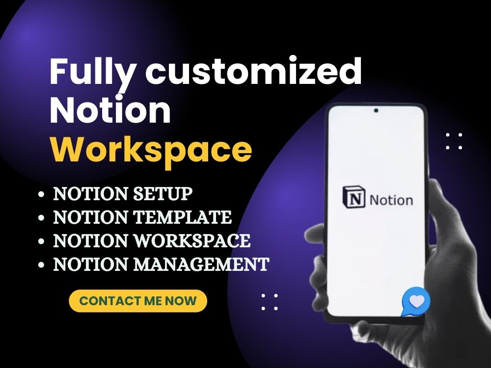 A Fully Customized Notion Workspace Notion Template Website And Notion Api Upwork