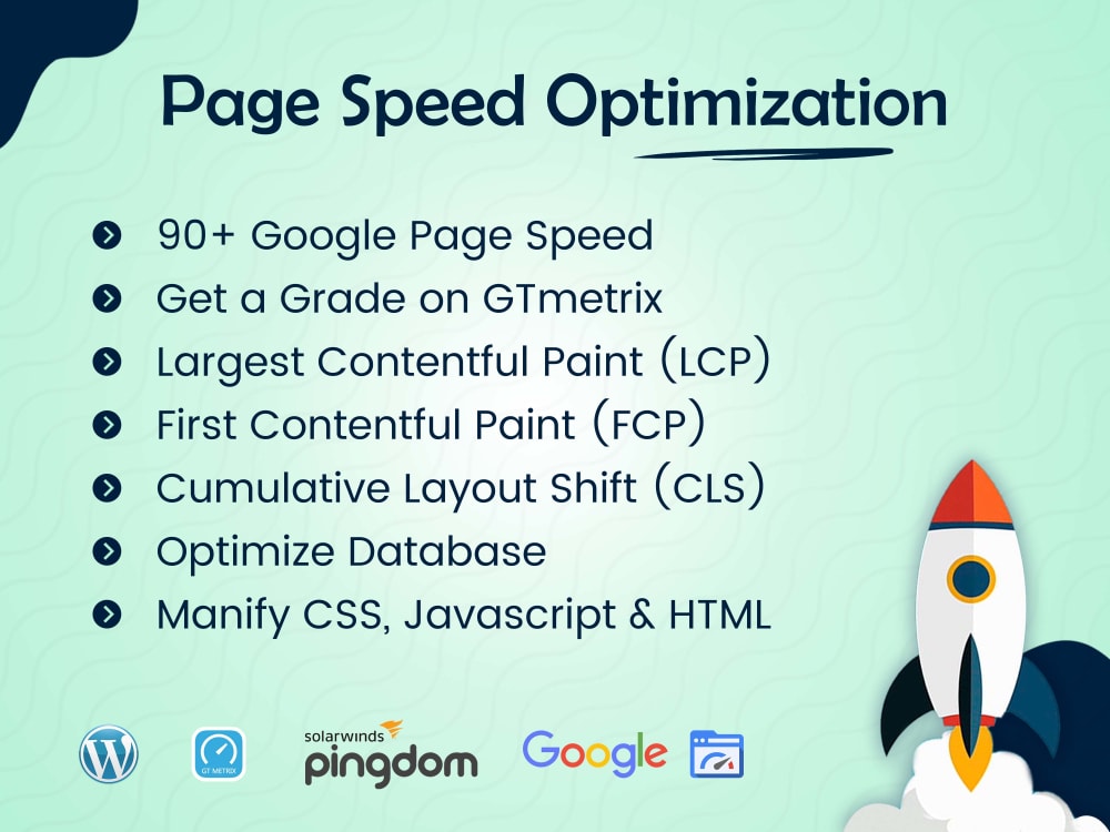 Page speed optimization Expert, 90% score guarantee 🚀, WP Rocket, GTMetrix | Upwork