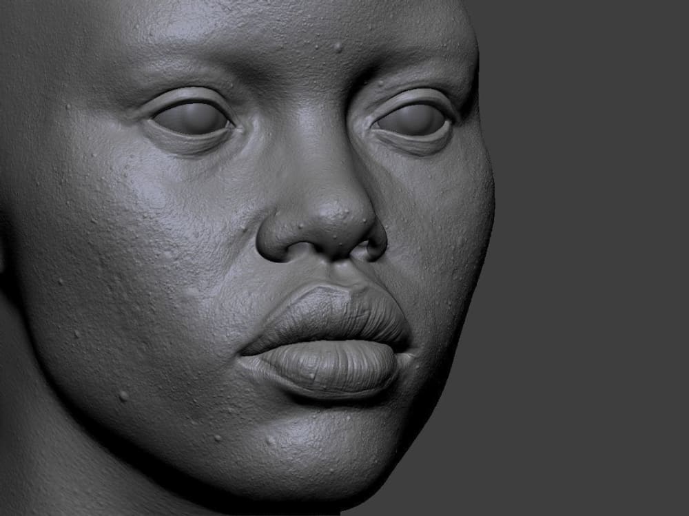 Sculpted 3D miniature character in Zbrush for 3D printing, dnd or game ...