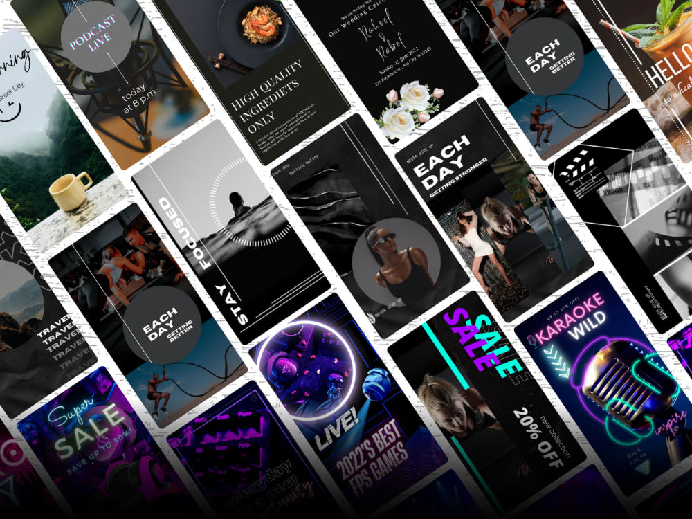 The professional Instagram story in any style. | Upwork