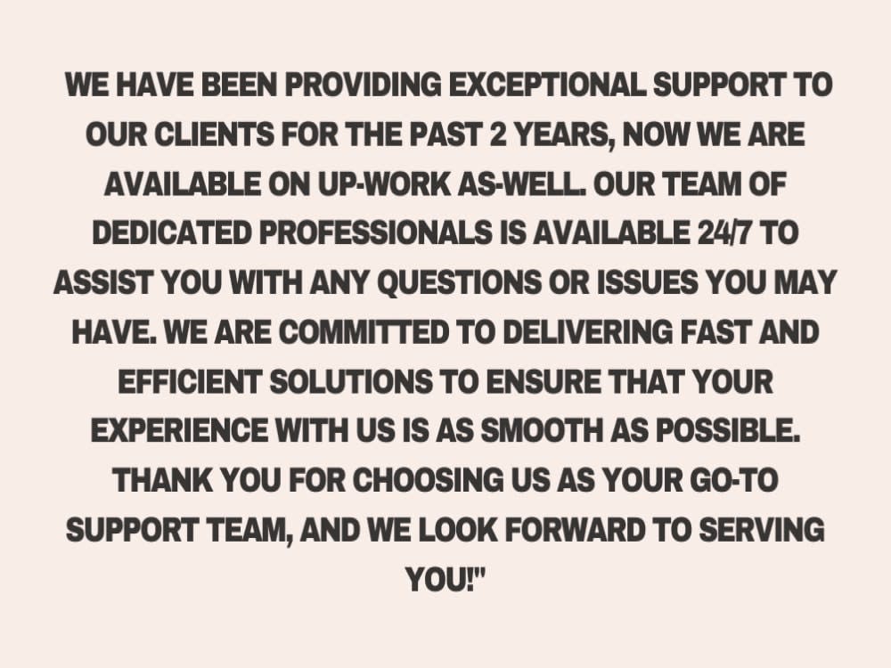 Customer service as a virtual assistant via email, live chat, and calls ...