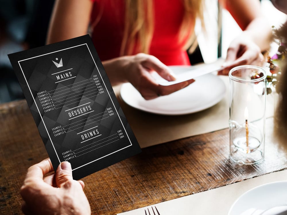 A high quality and stylish restaurant menu design | Upwork